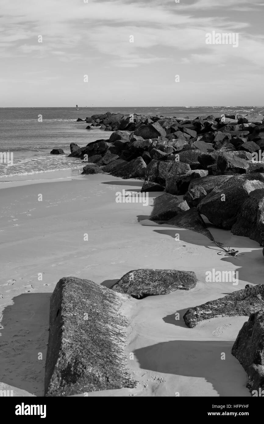 Beachscape Delaware, USA Stock Photo - Alamy