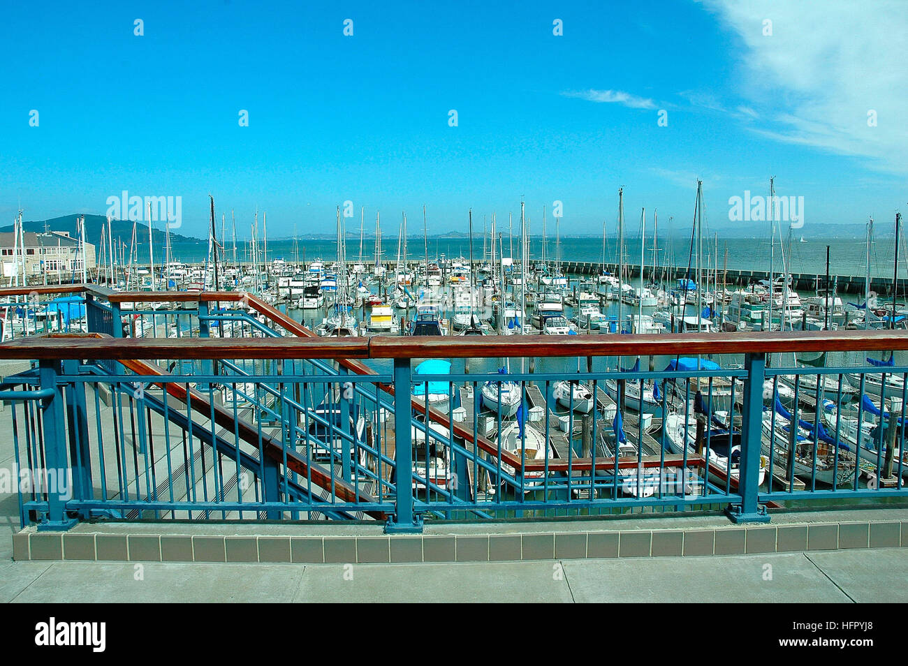Marina landscape near San Francisco Stock Photo - Alamy