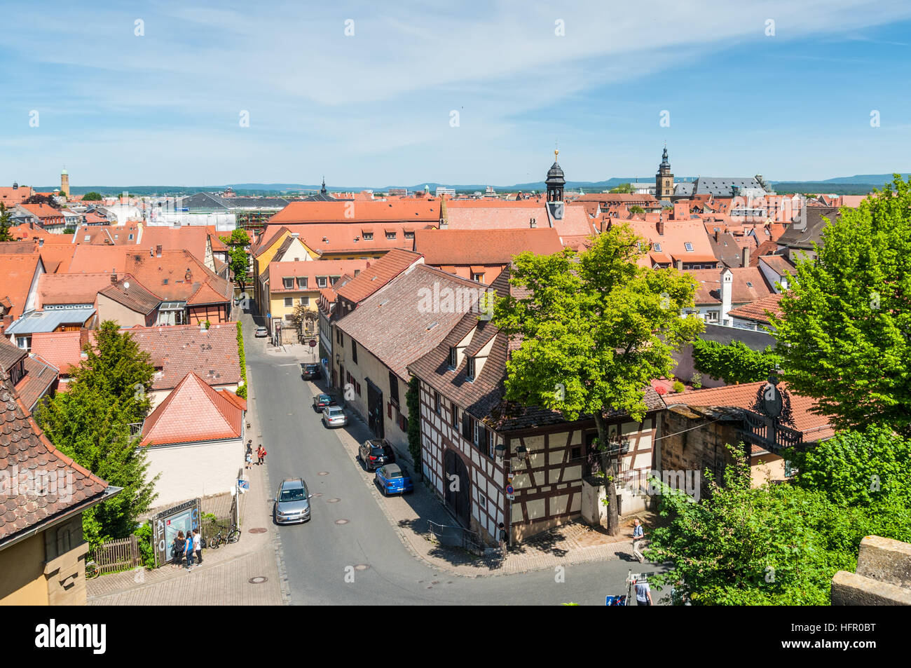 Bamberg aerial hi-res stock photography and images - Alamy