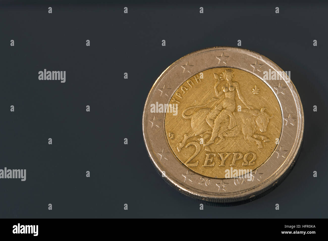 Euro coin greece hi-res stock photography and images - Alamy