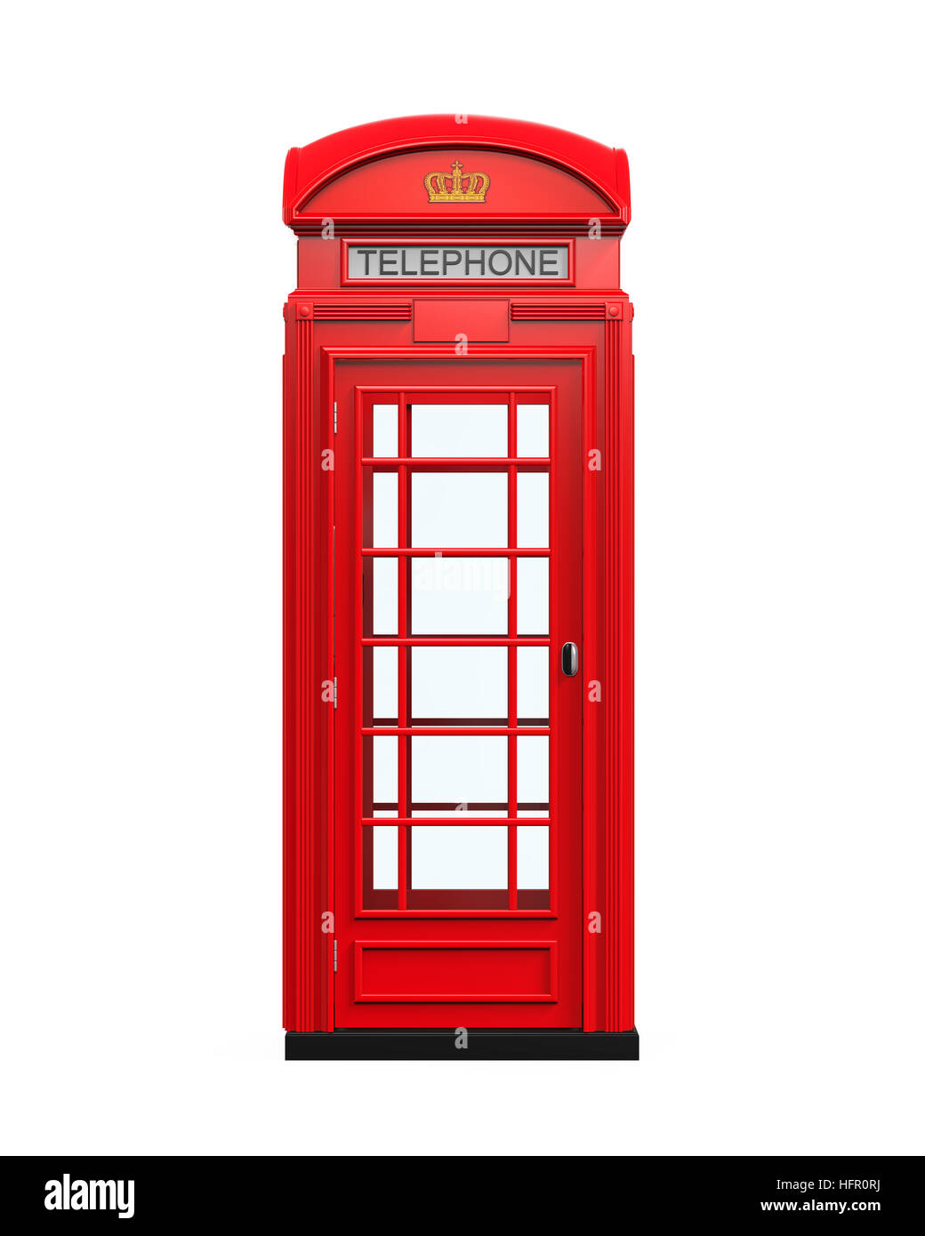 British Red Telephone Booth Stock Photo - Alamy