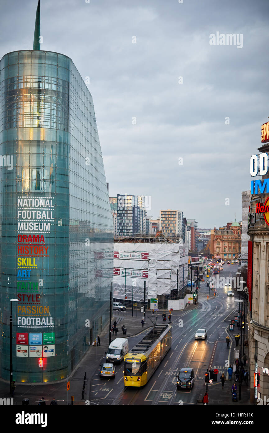 Urbis, National Football Museum in Manchester Stock Photo - Alamy