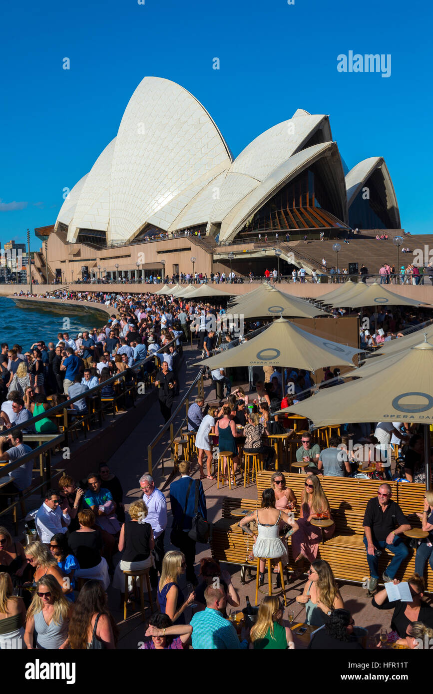 People drinking and eating at the restaurants and bars around the ...