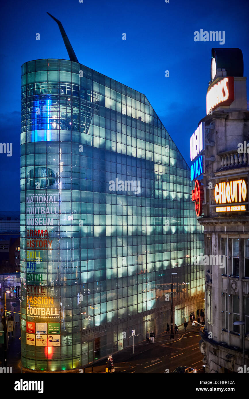 Urbis, National Football Museum in Manchester Stock Photo - Alamy