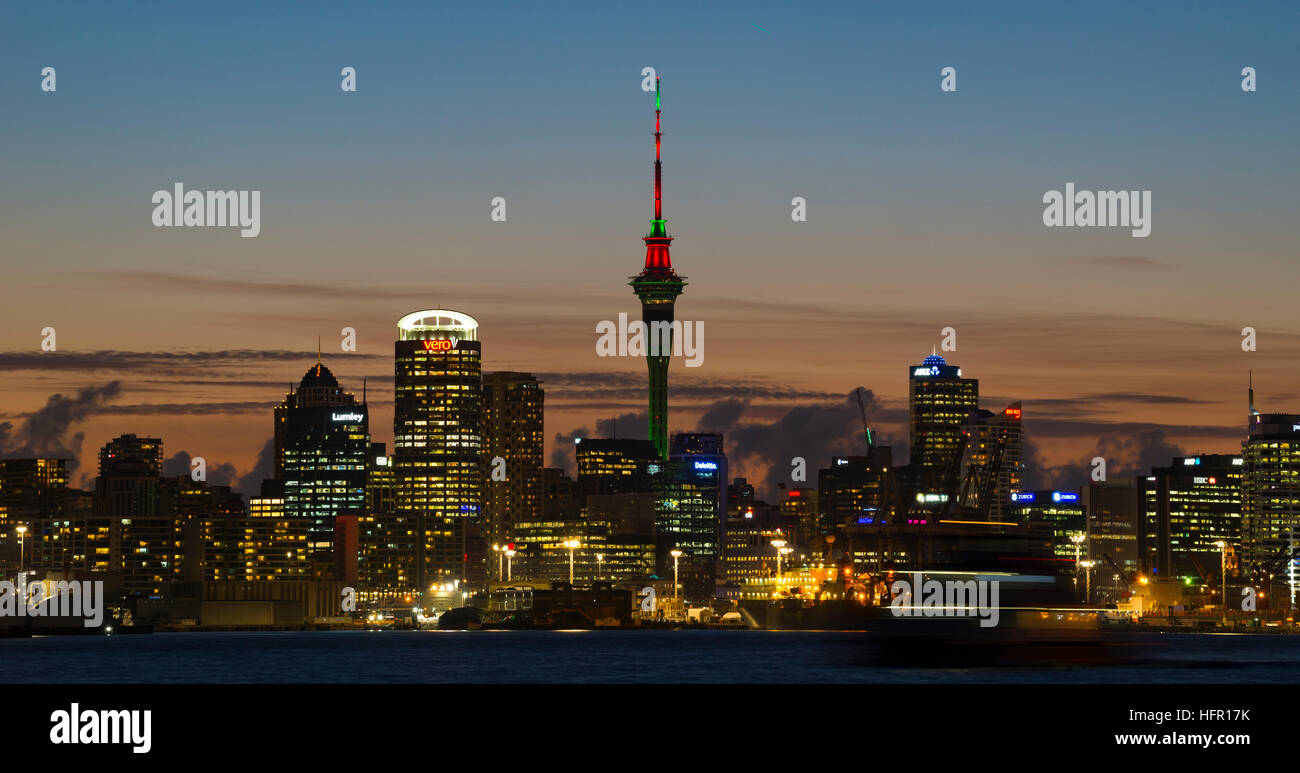 Auckland Sky Tower, Auckland, New Zealand Stock Photo - Alamy
