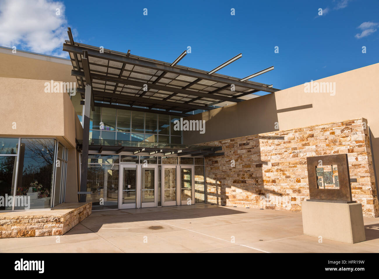 Exterior of the Albuquerque Museum in Albuquerque, New Mexico Stock ...