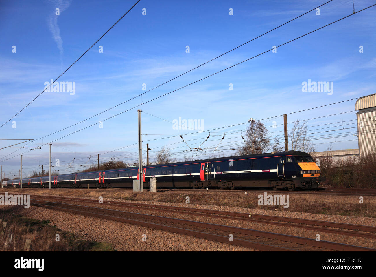 82216 East Coast Trains Operating Company Electric DVT East Coast Main ...