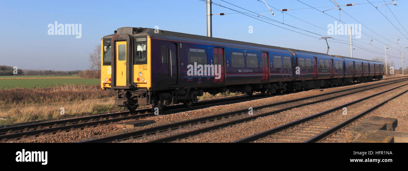 317345 First Capital Connect High Speed Electric Train Unit East Coast ...