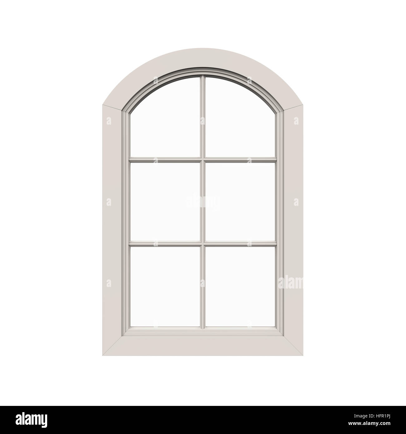 Closed window 3d render with view hi-res stock photography and images ...