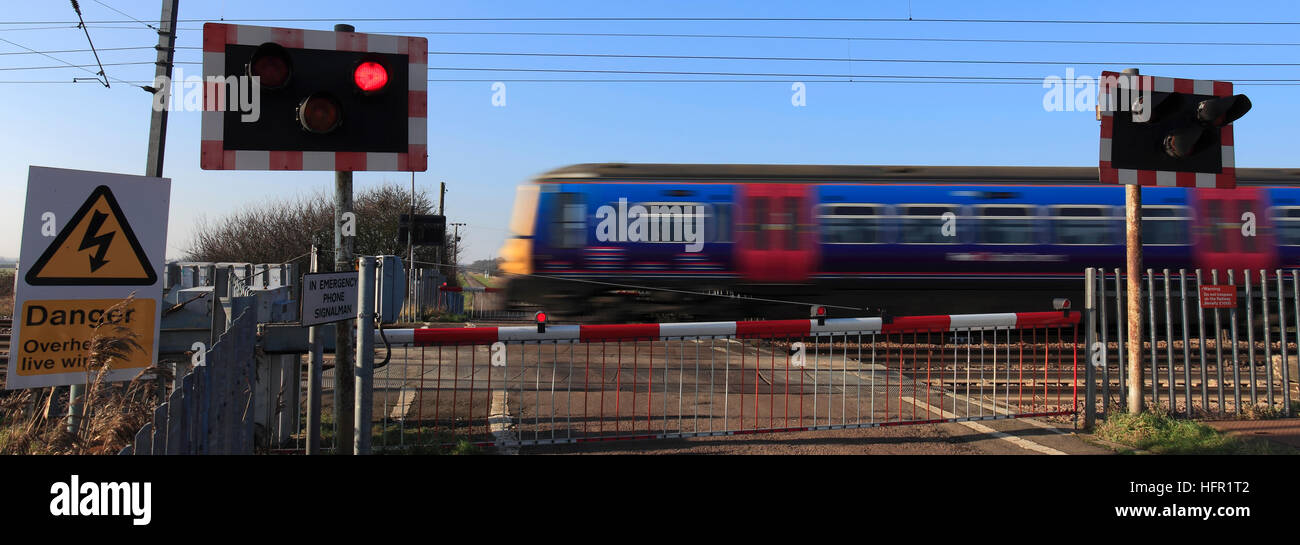 Railway line danger warnings hi-res stock photography and images - Alamy