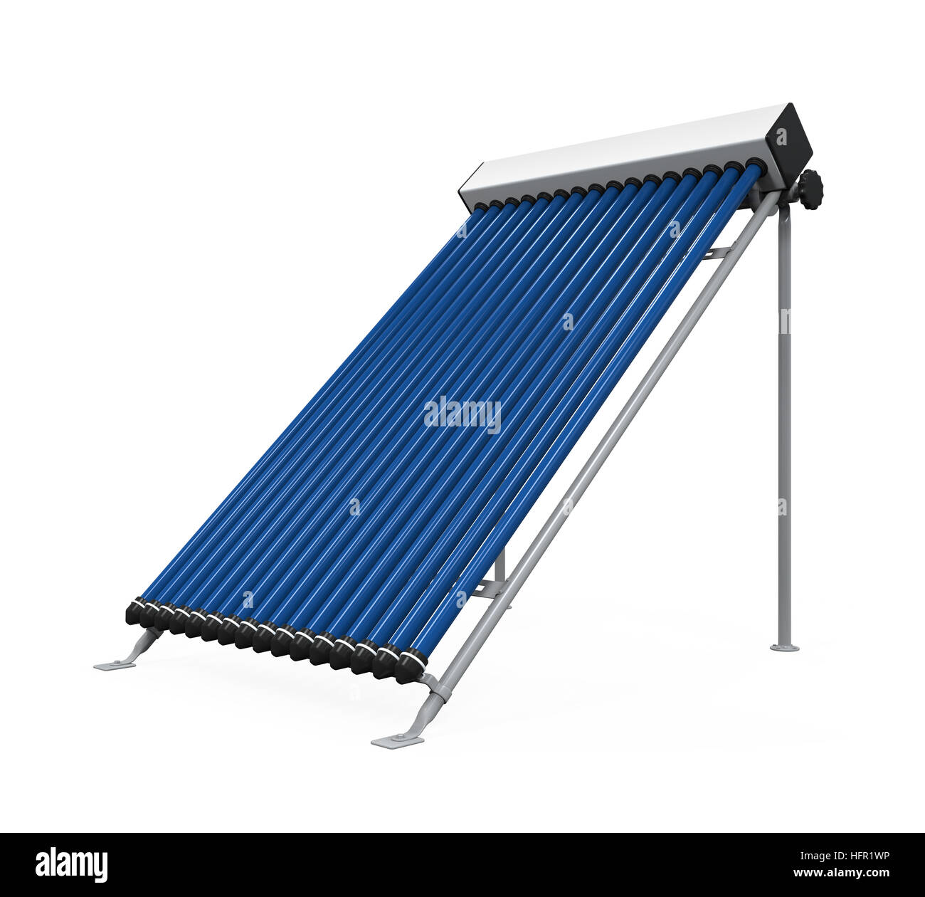 Solar Heat Pipe Collector Stock Photo - Alamy