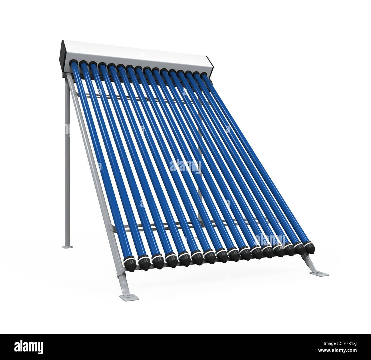 Solar Heat Pipe Collector Stock Photo - Alamy