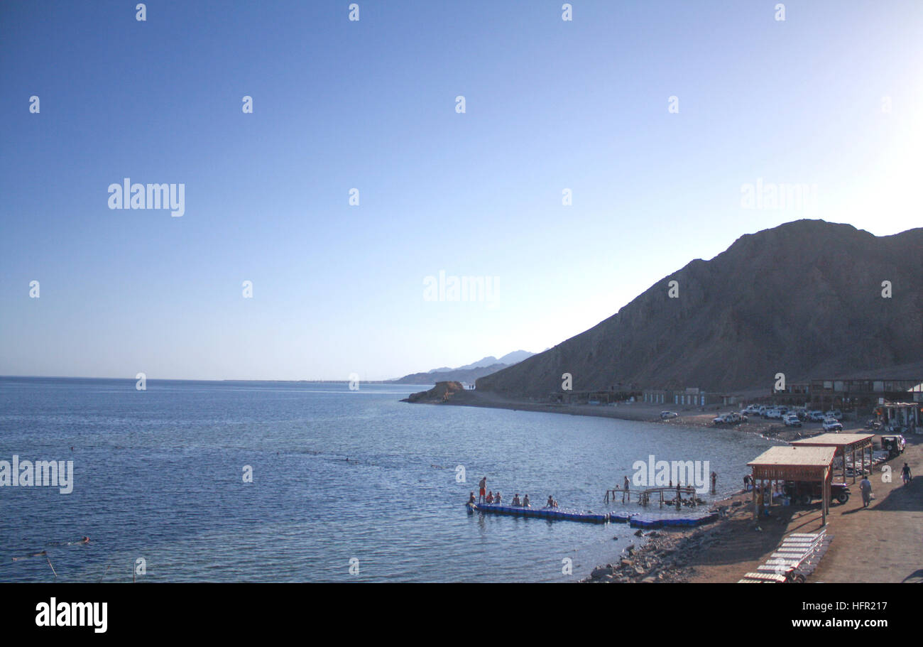 A beautiful beach in Dahab, Sinai, Egypt Stock Photo - Alamy