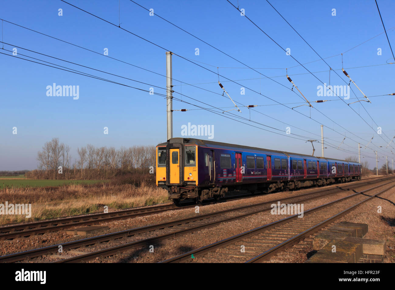Class 317 train hi-res stock photography and images - Alamy