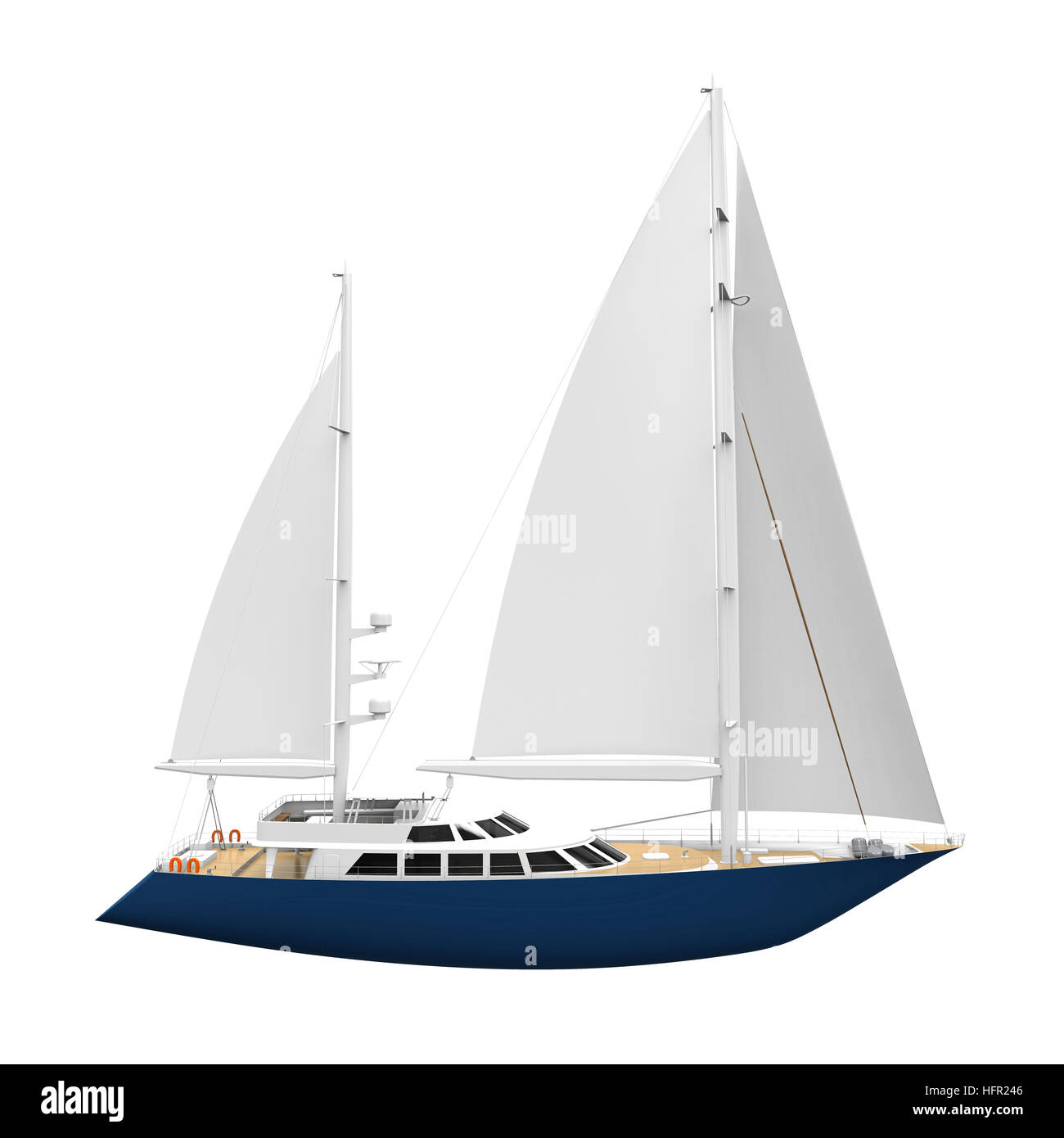 Power of sail Cut Out Stock Images & Pictures - Alamy