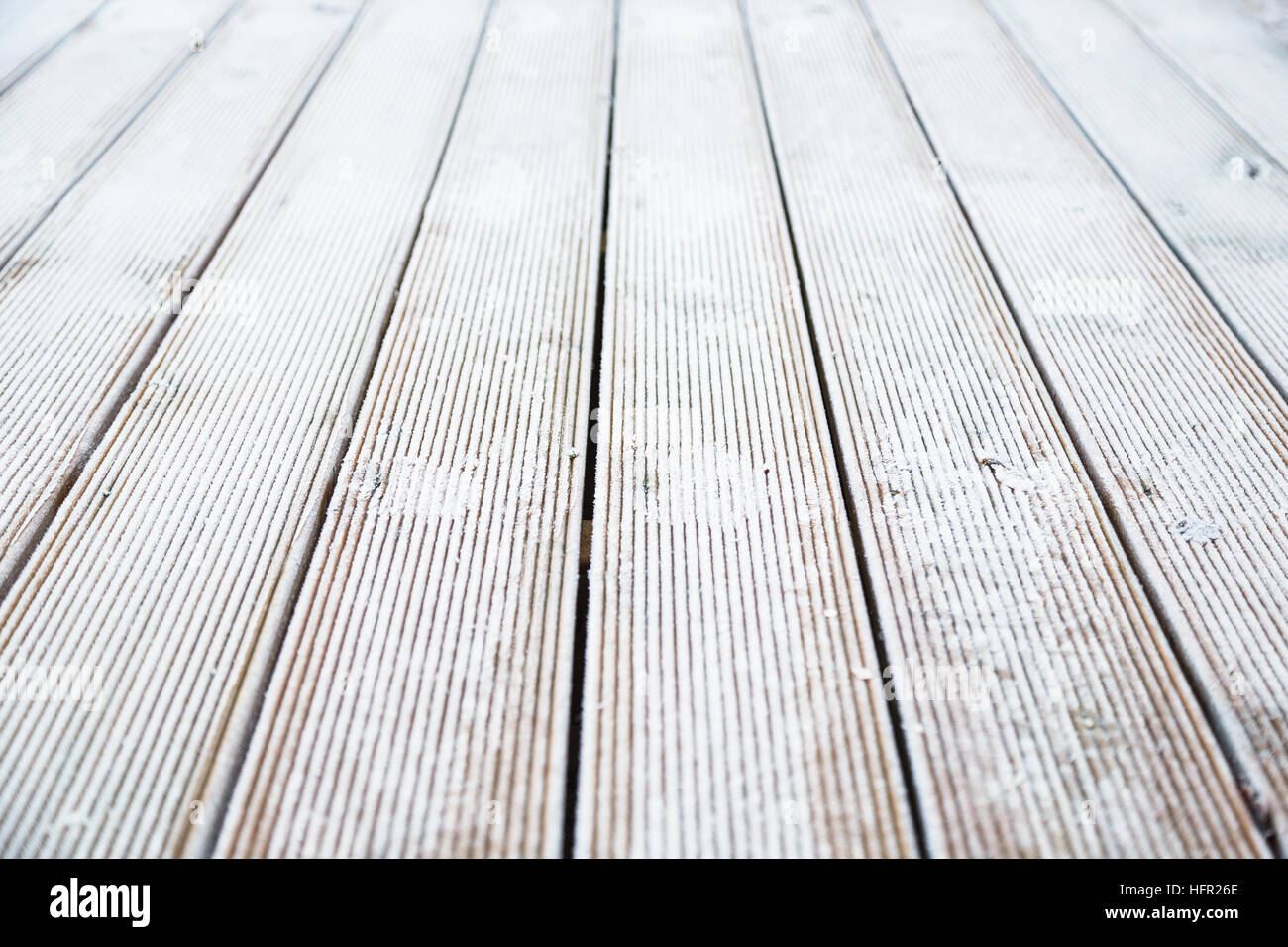 Frosty decking hi-res stock photography and images - Alamy