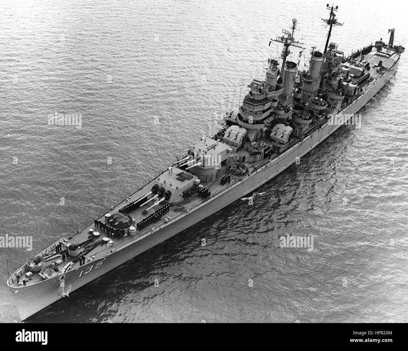 USS Los Angeles (CA-135) (US Navy image Stock Photo - Alamy