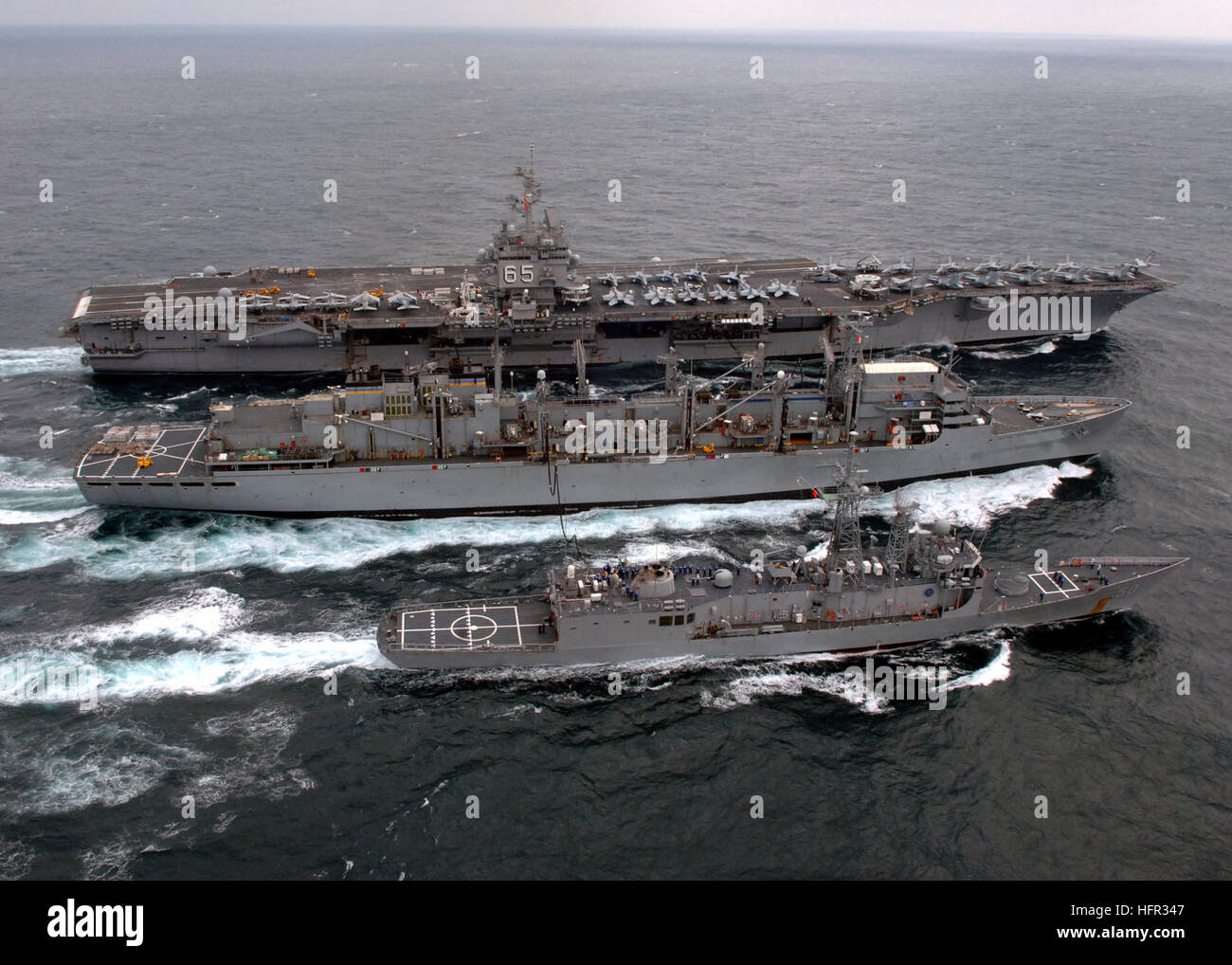 060303-N-0119G-009 Atlantic Ocean (March 3, 2006) - The guided-missile ...