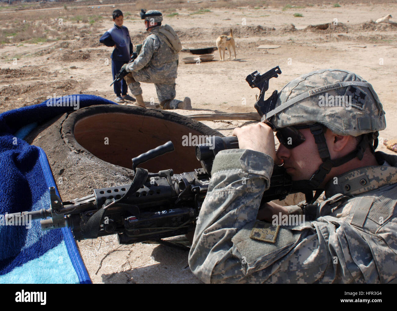 Forward operating base camp taji hi-res stock photography and images ...