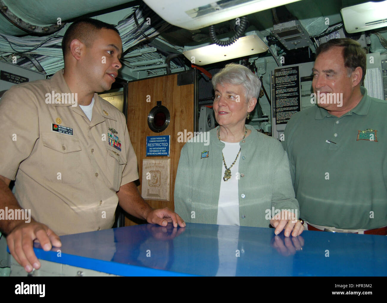 Los Angeles Attack Submarine Sonar High Resolution Stock Photography ...