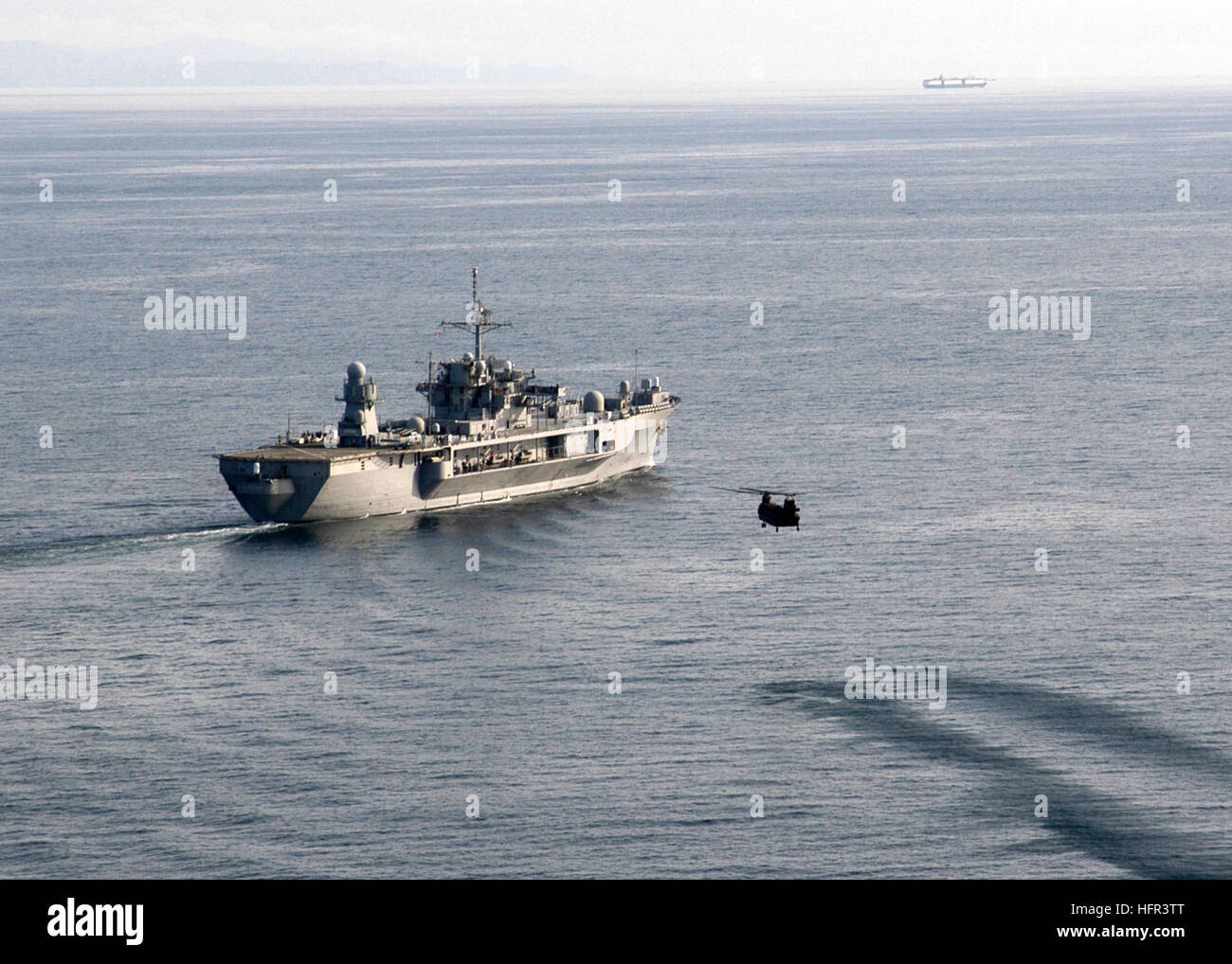 060321-N-1693W-048 KOREAN STRAITS (Mar. 21, 2006) – An Army CH-47 ...