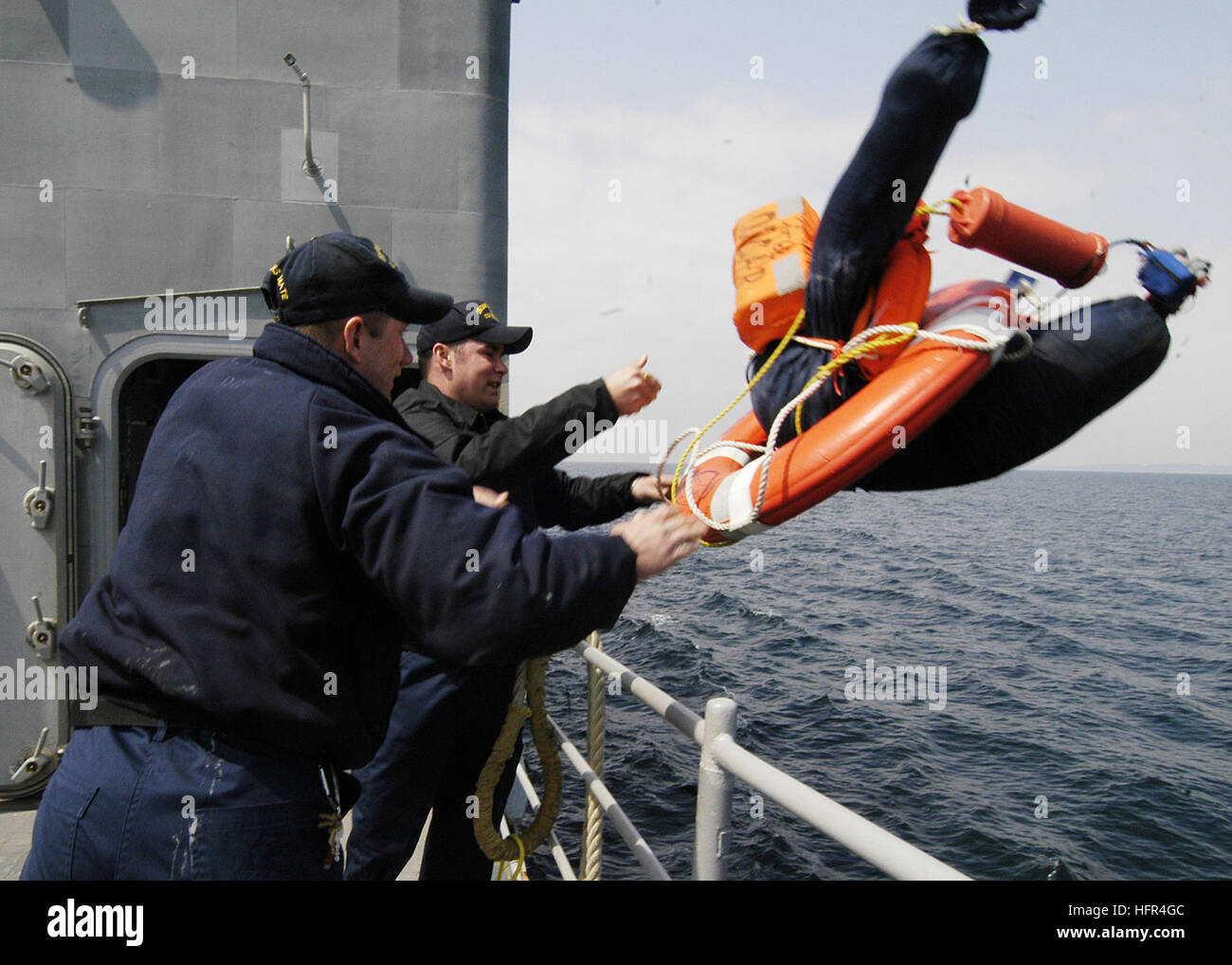 Man overboard simulation hi-res stock photography and images - Alamy