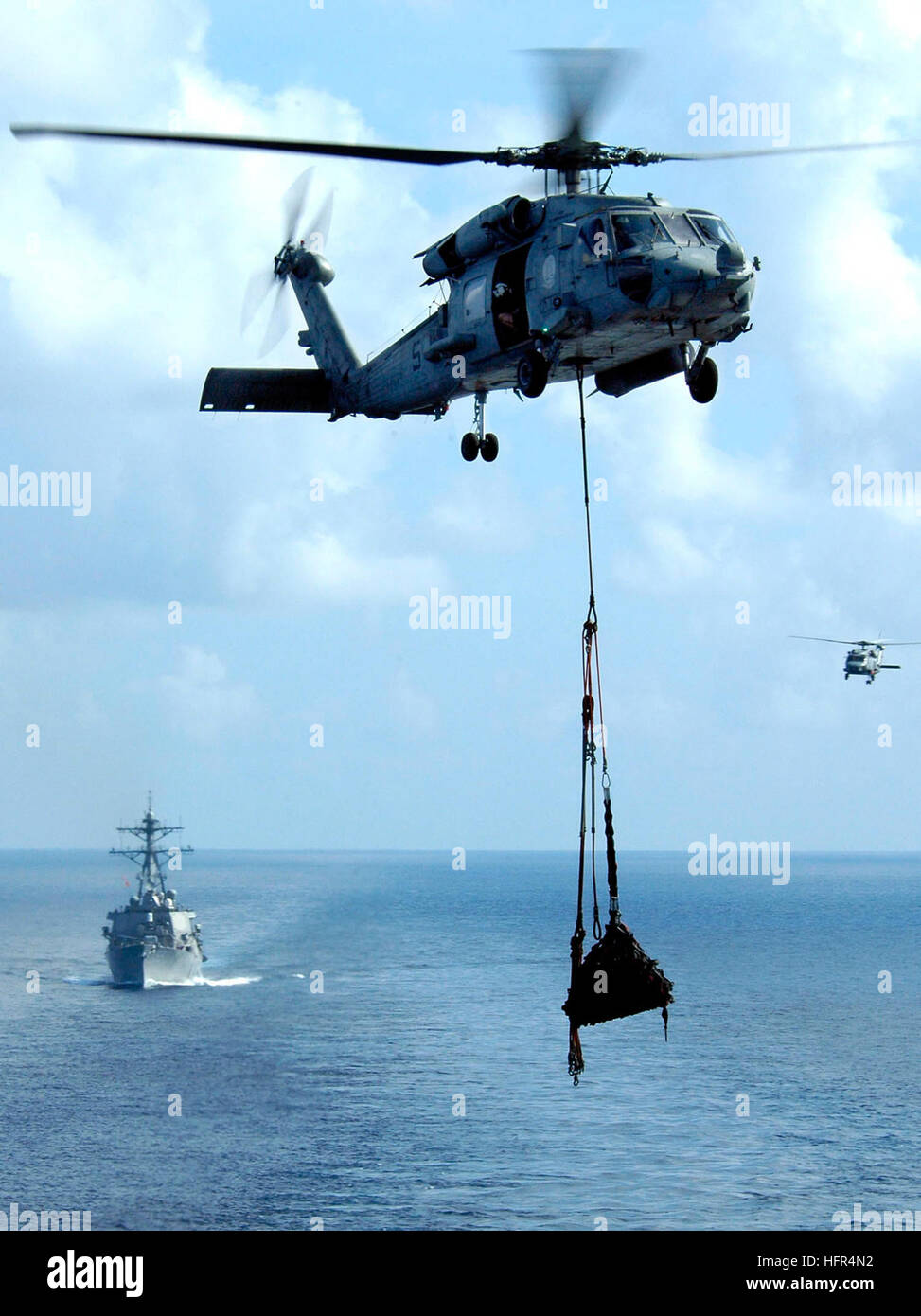 060413-N-9898L-083 Pacific Ocean (April 13, 2006) - A pair of SH-60B ...