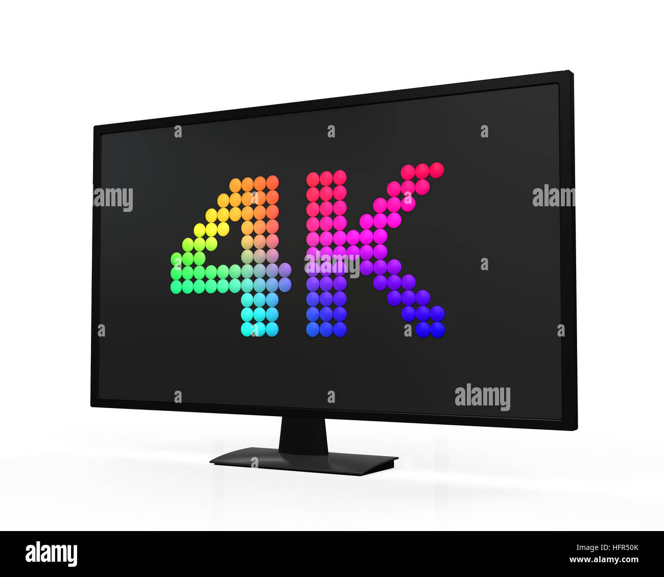 Ultra HD 4K Icon Stock Photo - Alamy