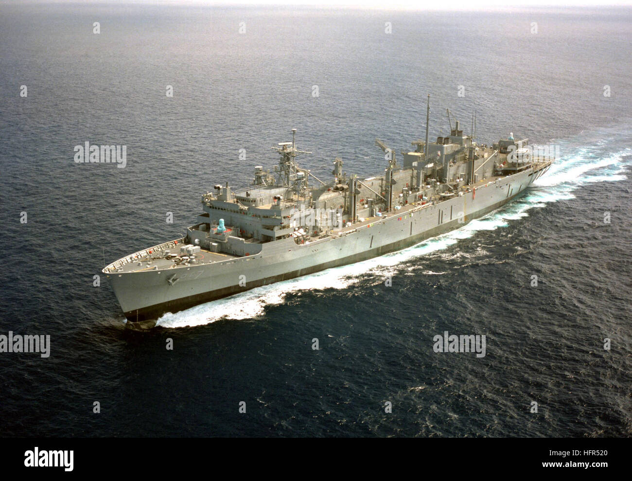 970930-N-0000U-021 The U.S. Navy fast combat support ship USS Rainier ...