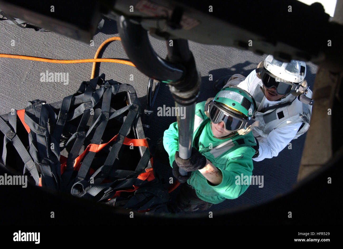 Spotter helicopter hi-res stock photography and images - Alamy