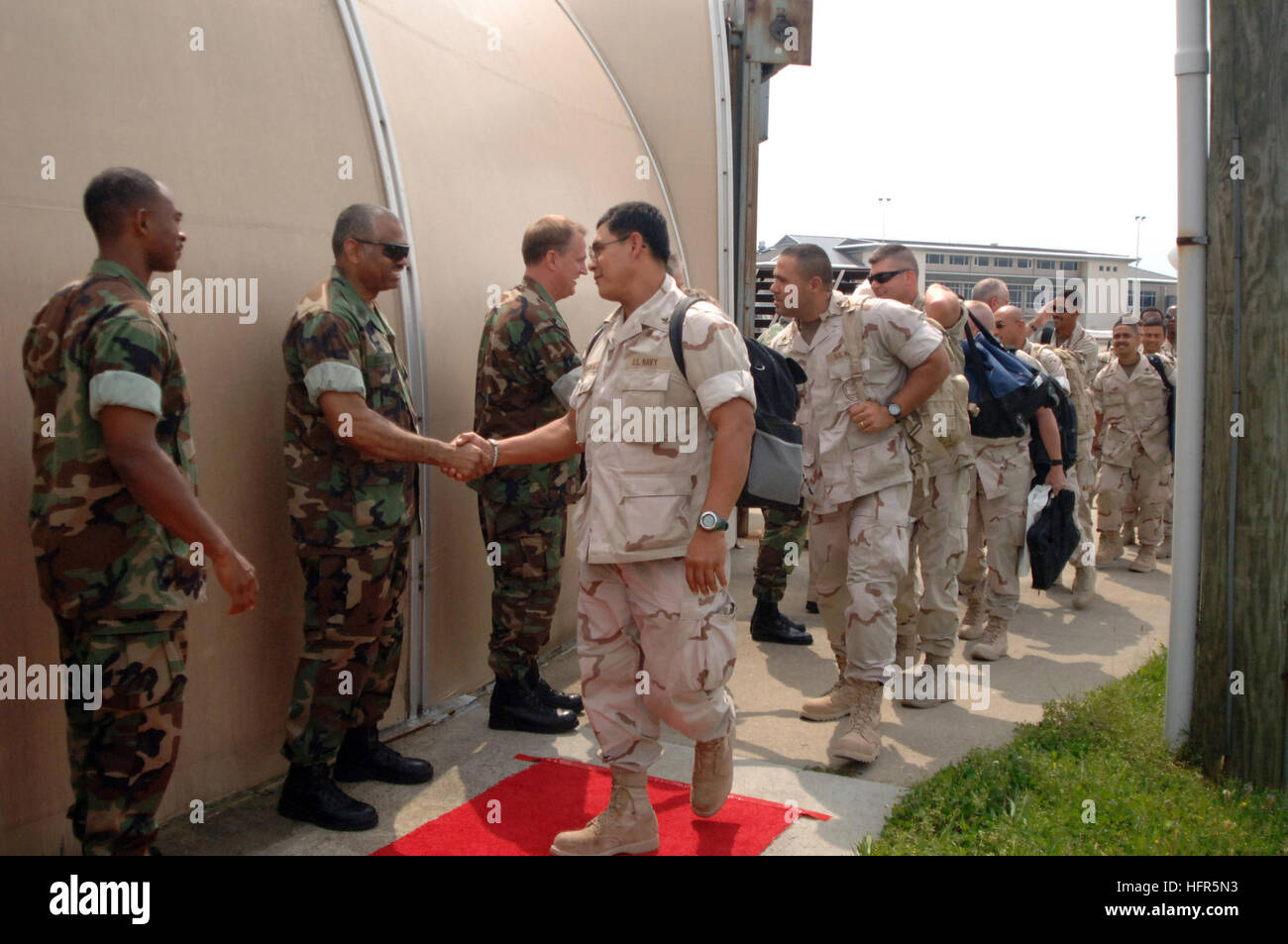 Navy expeditionary logistics support group navelsg hi-res stock ...