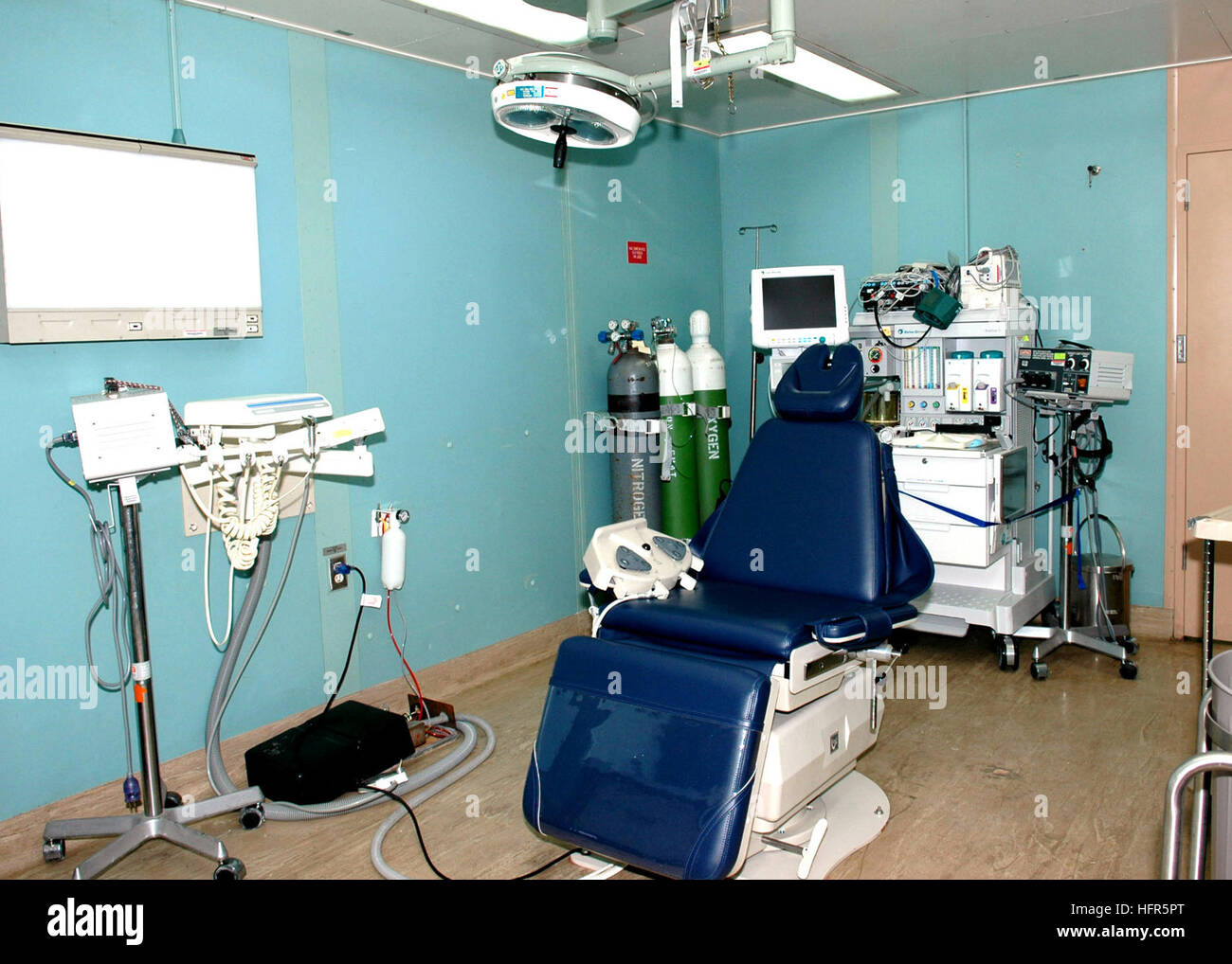 The MSC hospital ship USNS Mercy features two dental surgery rooms ...