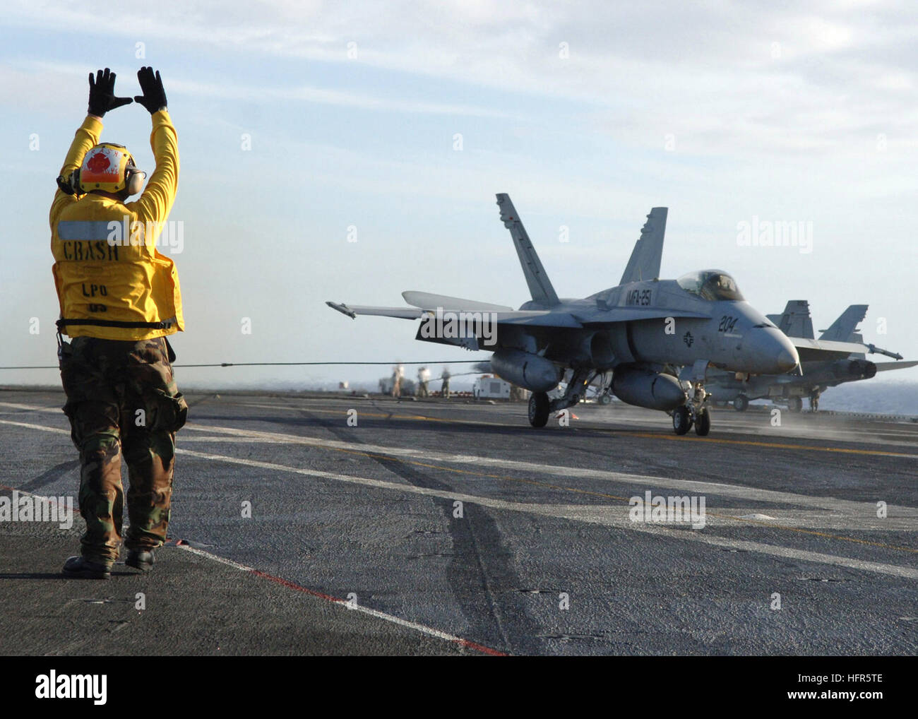 060509-N-0119G-021 Atlantic Ocean (May 9, 2006) - An F/A-18C Hornet ...