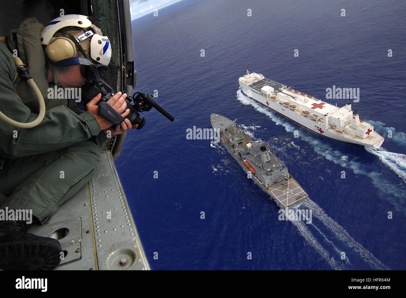 Military sealift command msc usns pecos t ao 197 hi-res stock ...