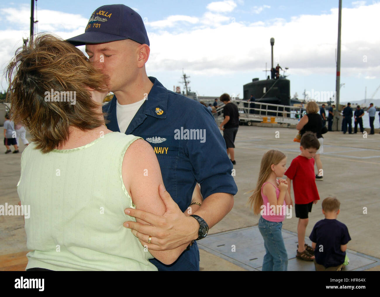 Dry deck shelter dds capable submarines hi-res stock photography and ...