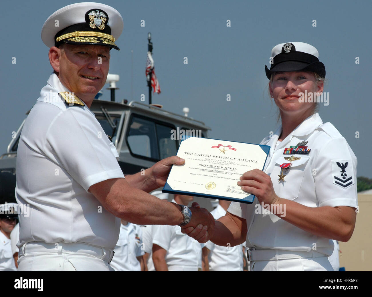 060526-N-1384B-001 Norfolk, Va. (May 26, 2006) - Machinist's Mate 2nd ...