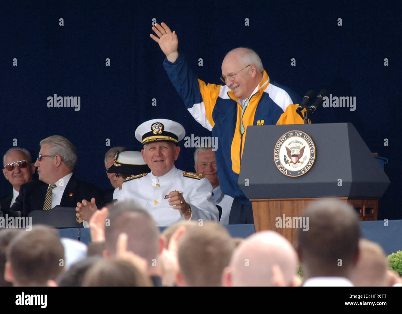060526-N-5390M-004 Annapolis, Md. (May 26, 2006) Ð Vice President Dick ...