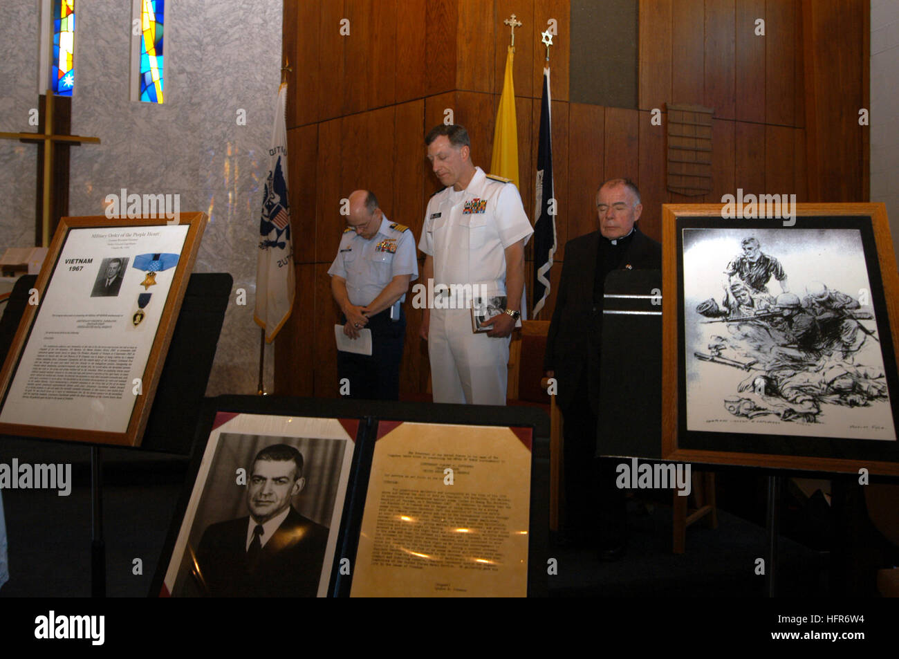 Vietnam military chaplaincy hi-res stock photography and images - Alamy