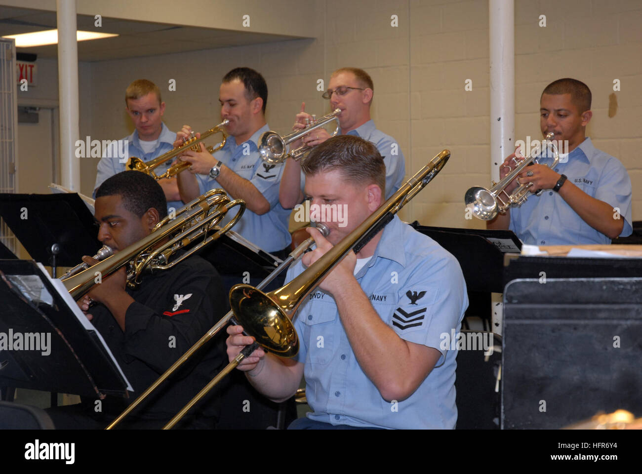 Us navy jazz band hi-res stock photography and images - Alamy