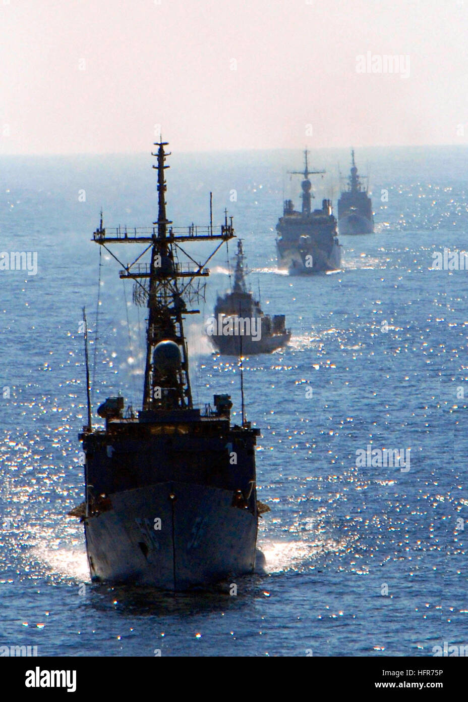 060602-N-6463B-008 Mediterranean Sea (June 2, 2006) - The guided ...