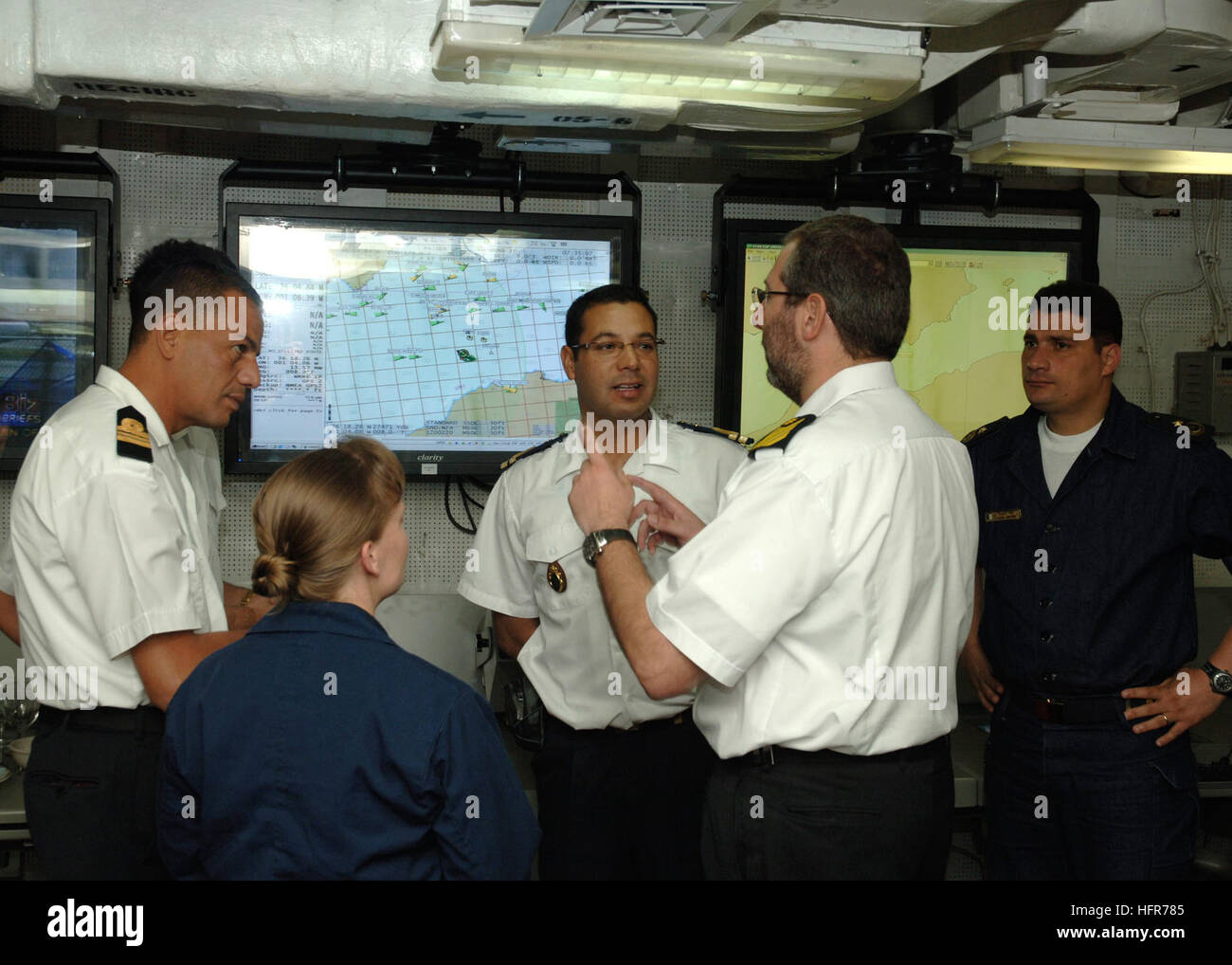 060605-N-6616W-020 Mediterranean Sea (June 5, 2006) - Liaison Officers ...