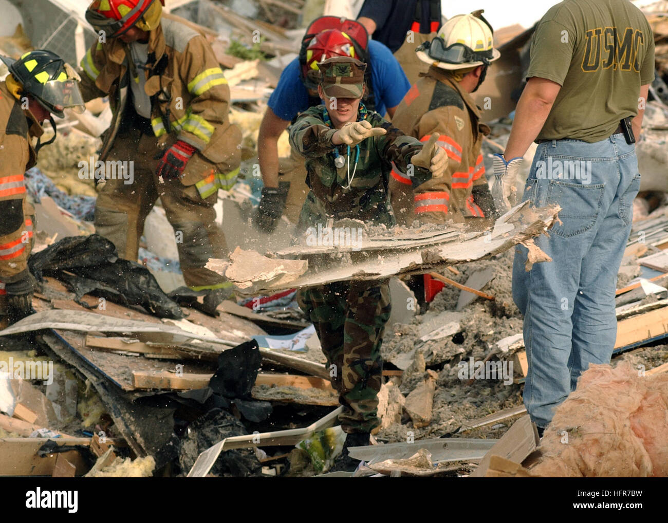Tornado damage hospital hi-res stock photography and images - Alamy