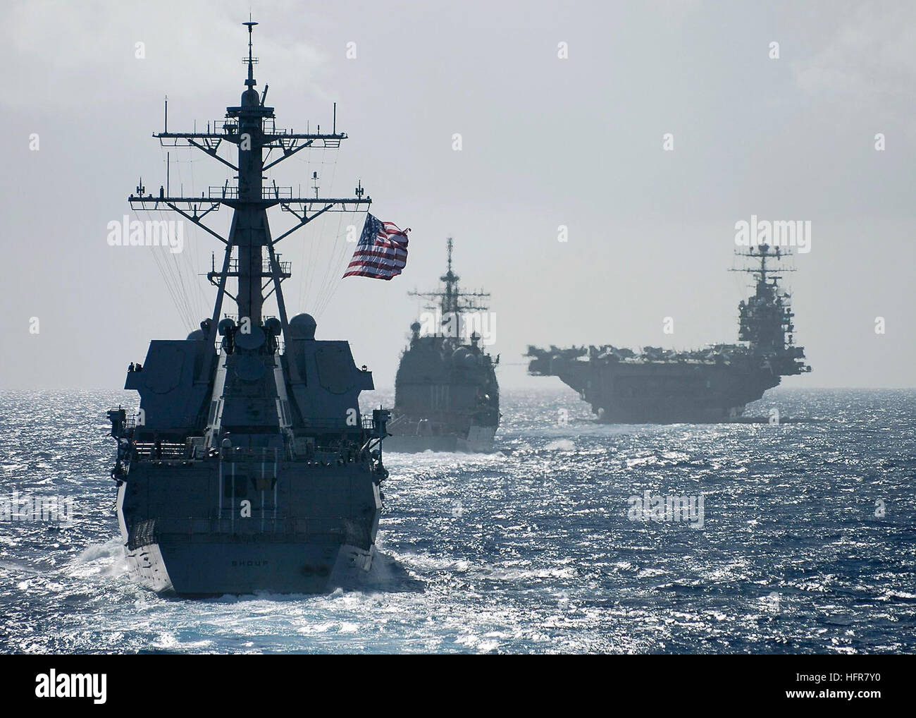 060618-N-4166B-036 Philippine Sea (June 18, 2006) - Several U.S. Navy ...