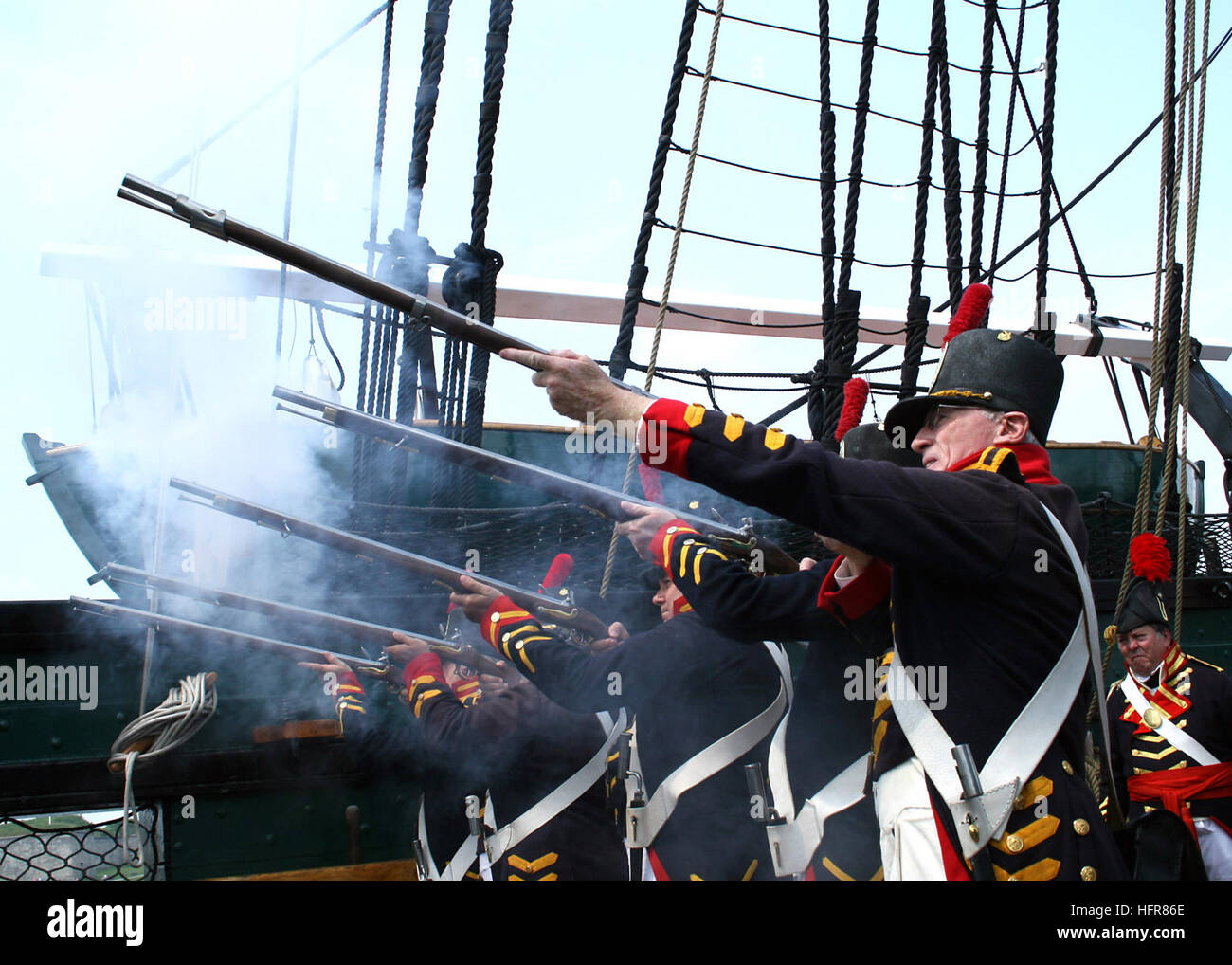 Uss constitution 1812 marine guard hi-res stock photography and images ...