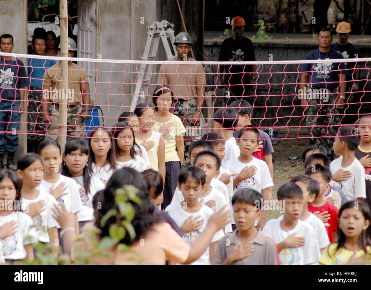 Philippines school pledge hi-res stock photography and images - Alamy