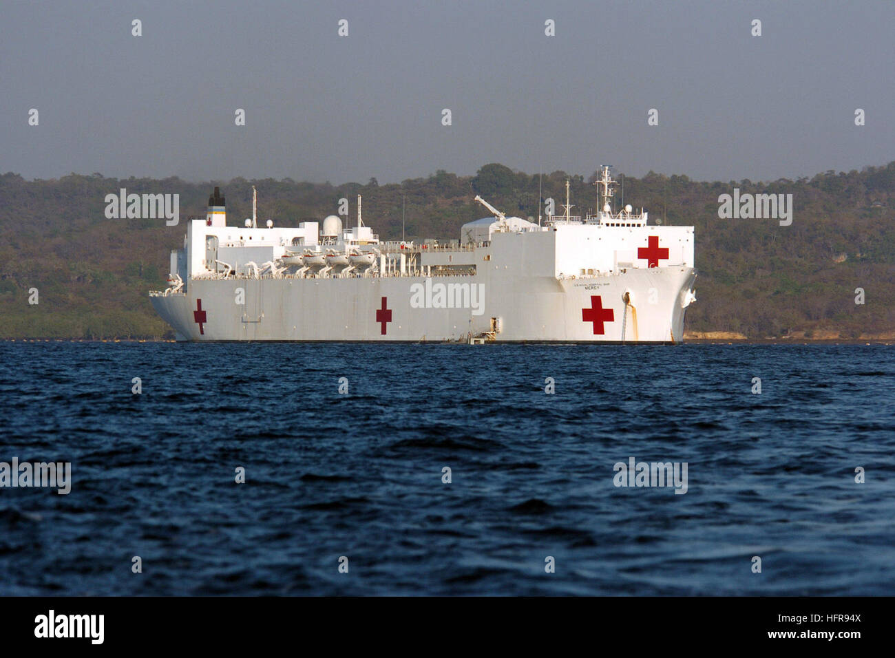 Usns Mercy Ship Diagram