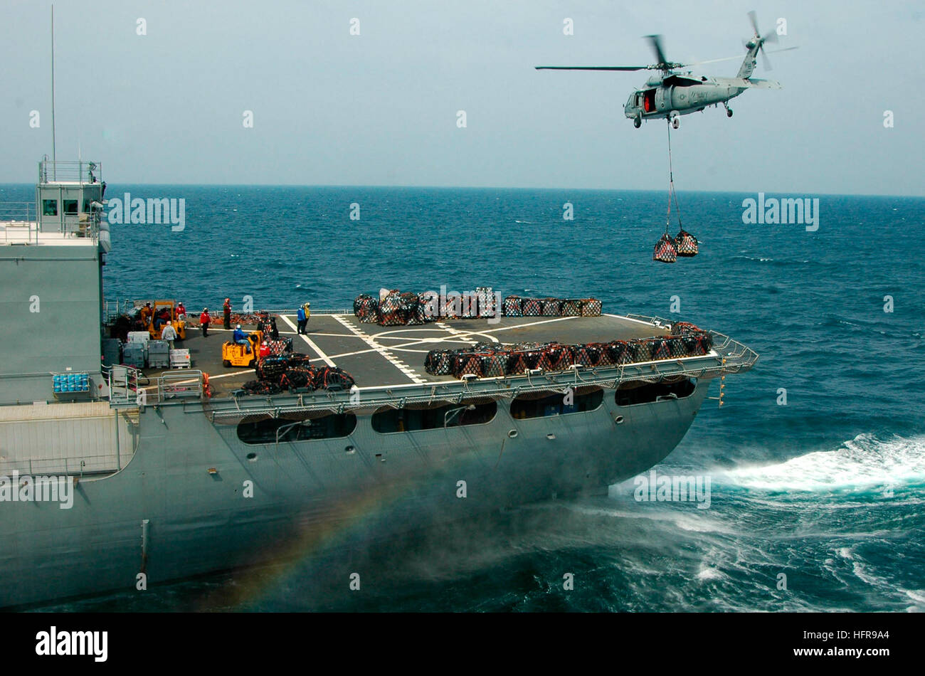 060826-N-8604L-793 Indian Ocean (Aug 26, 2006) - An MH-60S Seahawk from ...
