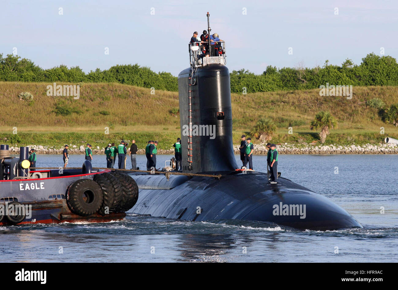 Virginia class submarine uss texas hi-res stock photography and images ...