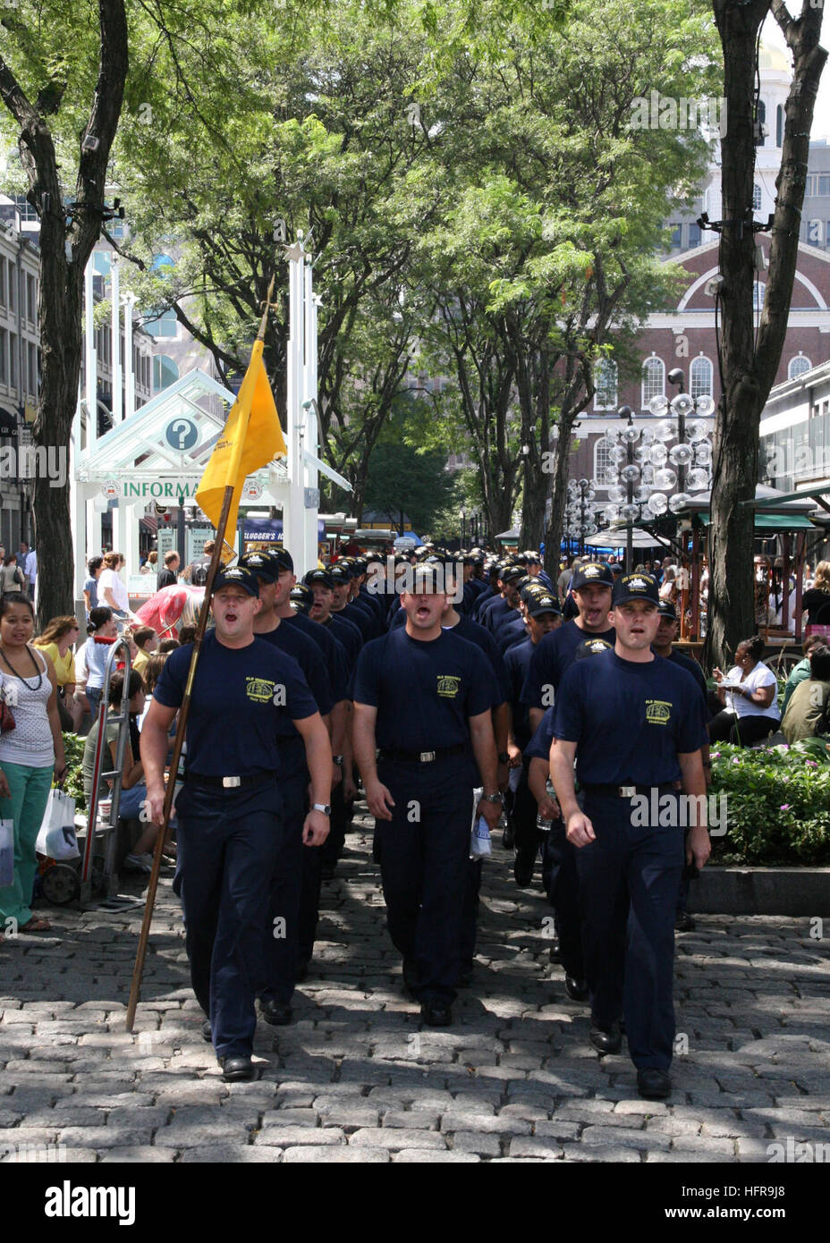 Chief petty officer selectees march hi-res stock photography and images ...