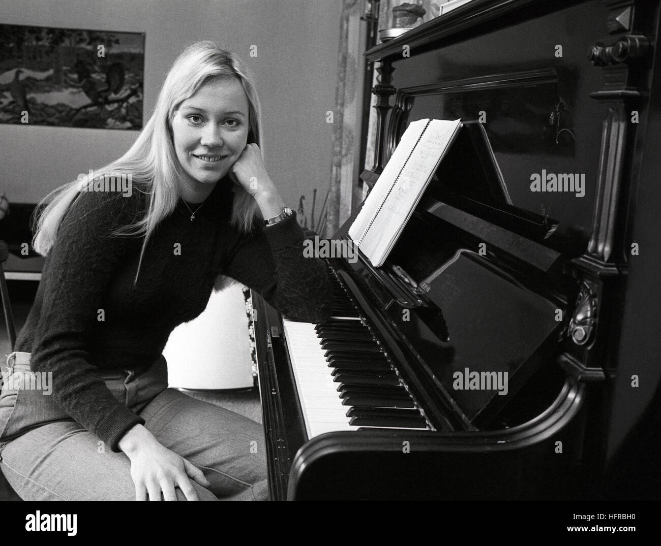Agnetha faltskog portrait hi-res stock photography and images - Alamy